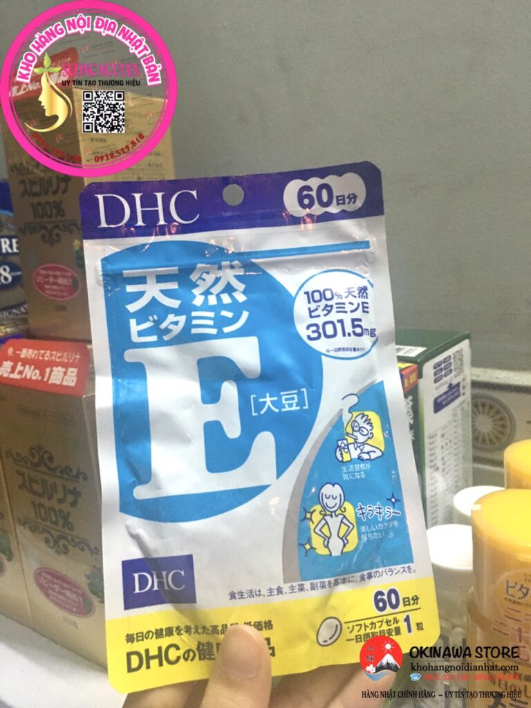 Viên uống DHC Vitamin E 60 ngày – KHO HÀNG NỘI ĐỊA NHẬT